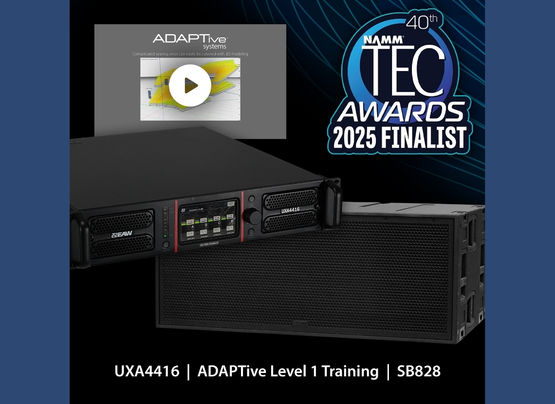 EAW named as finalist for three NAMM TEC AWARDS. – LATAMSTAGE