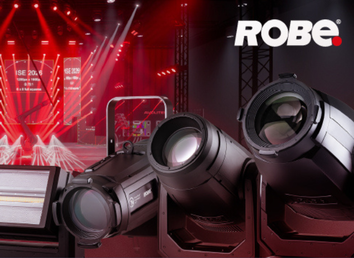 Robe en ISE 2026. – LATAMSTAGE